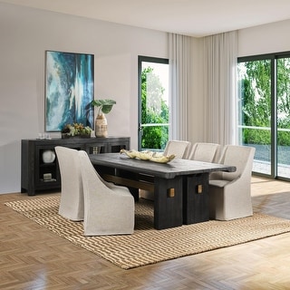 Classic Home Larson 96" Dining Table - 96" wide - Bed Bath & Beyond - 38351650